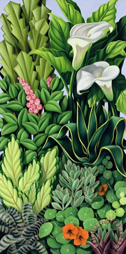 Catherine Abel Foliage painting - Foliage print for sale