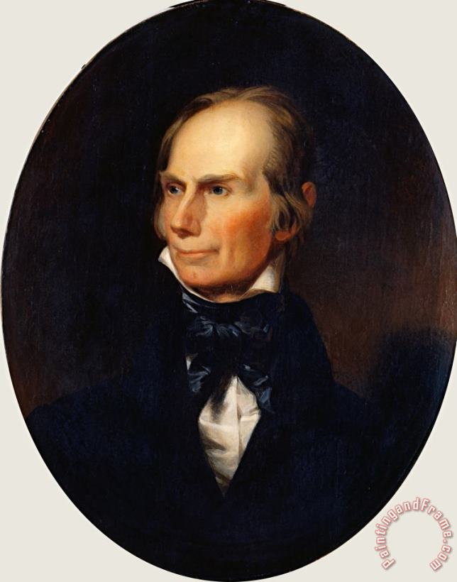 John B. Neagle Portrait of Henry Clay (1842) painting - Portrait of ...