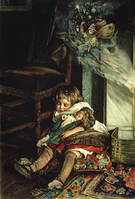 Lizzie Mack Children Dreaming Of Toys painting - Children Dreaming Of ...