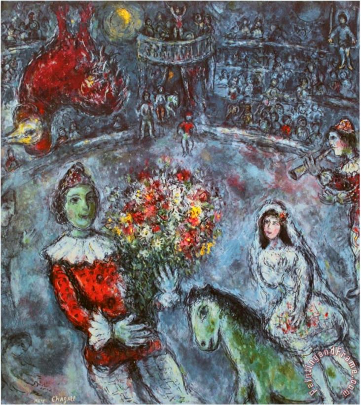 Marc Chagall The Purple Rooster painting - The Purple Rooster print for ...