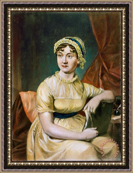 Others Jane Austen (1775-1817) Framed Painting for sale ...