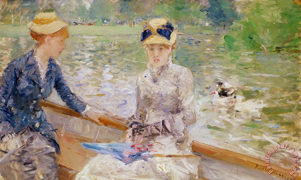 Berthe Morisot Summers Day painting - Summers Day print for sale