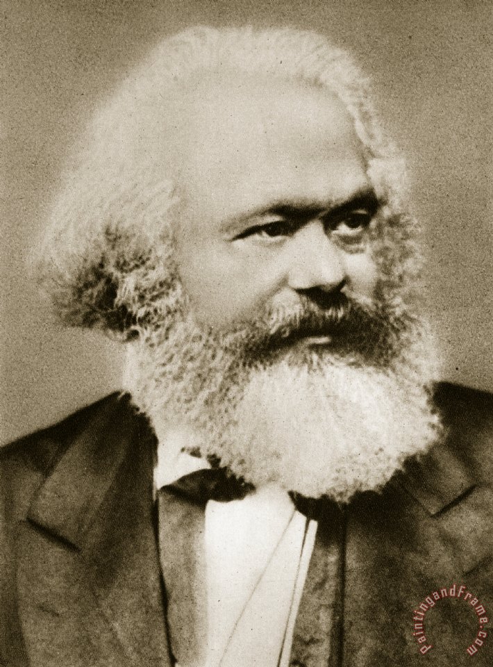 Others Karl Marx painting - Karl Marx print for sale