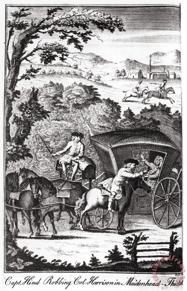 Others England: Highway Robbery painting - England: Highway Robbery ...
